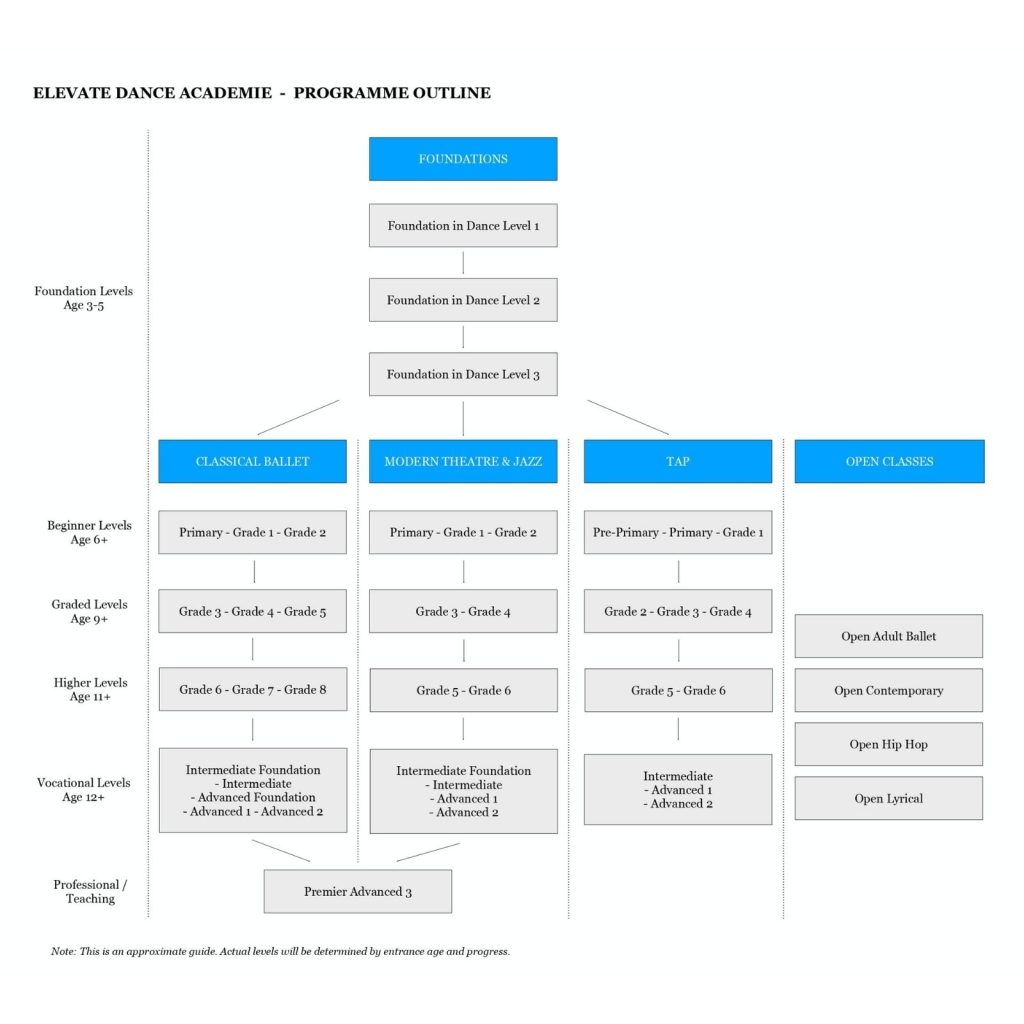 Curriculum - Elevate Dance Academie